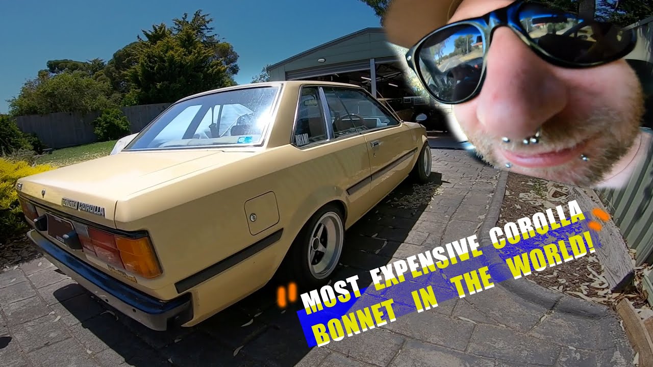 "MOST EXPENSIVE COROLLA BONNET IN THE WORLD!" - YouTube