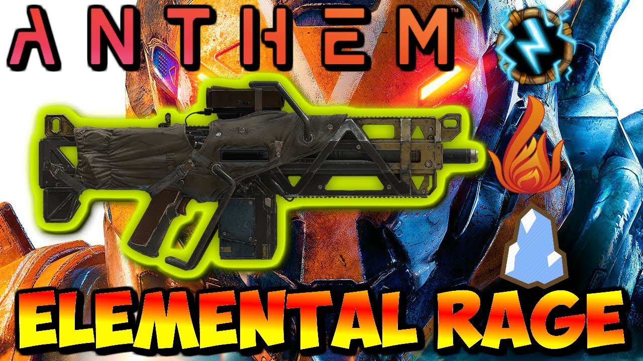 ANTHEM | ELEMENTAL RAGE | WEAPON SHOWCASE | 100% INCREASE DAMAGE - YouTube