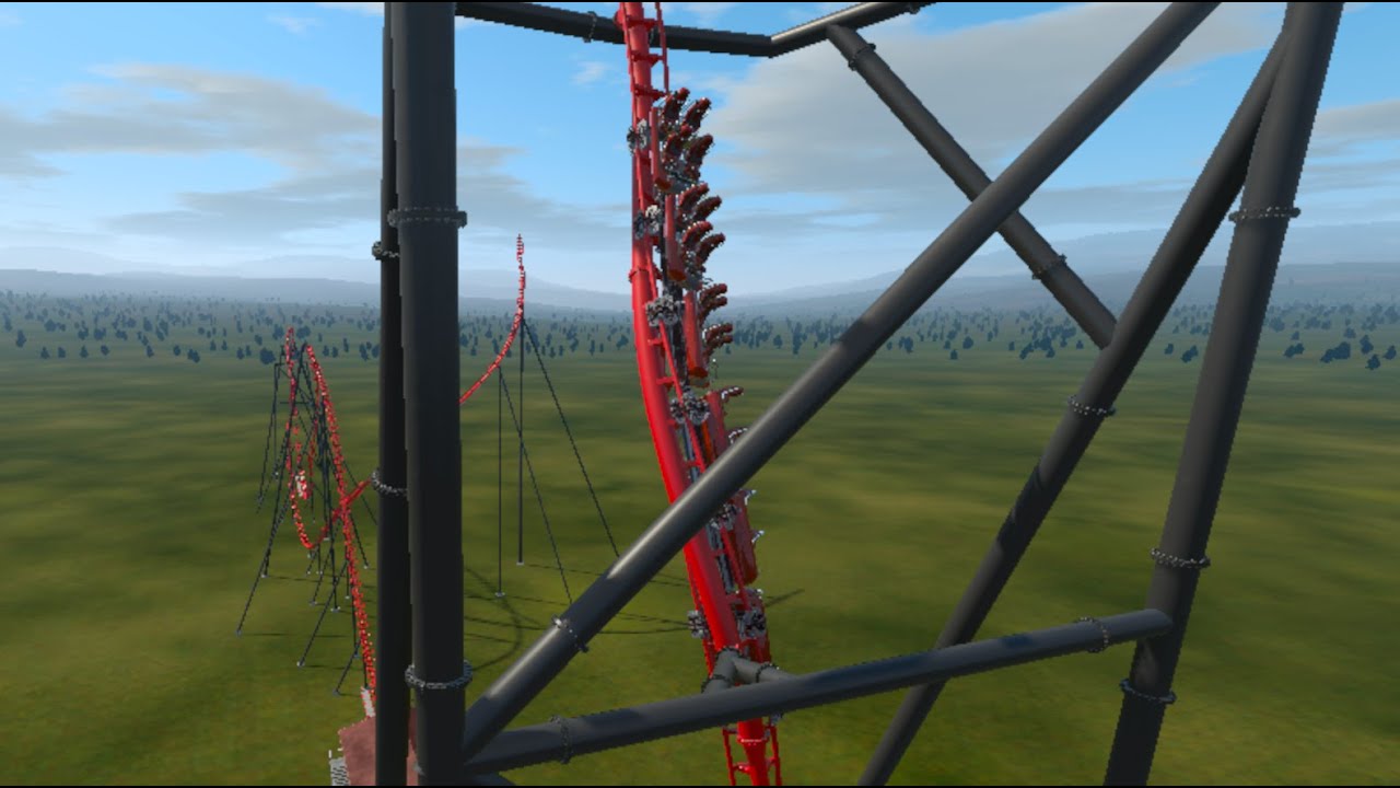 Vekoma Modern Launch Shuttle Coaster Concept POV (NoLimits 2) - YouTube