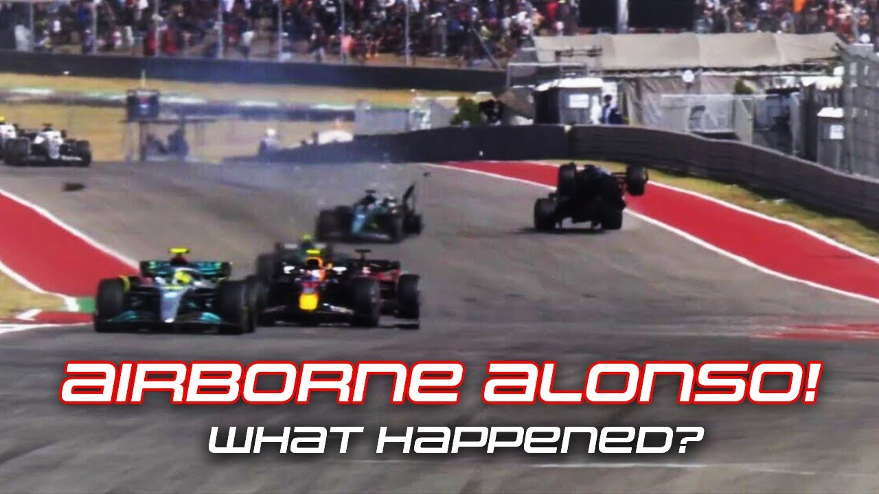 ALONSO AIRLINES ! Stroll and Alonso BIG CRASH - Funny F1 Race Recap ...