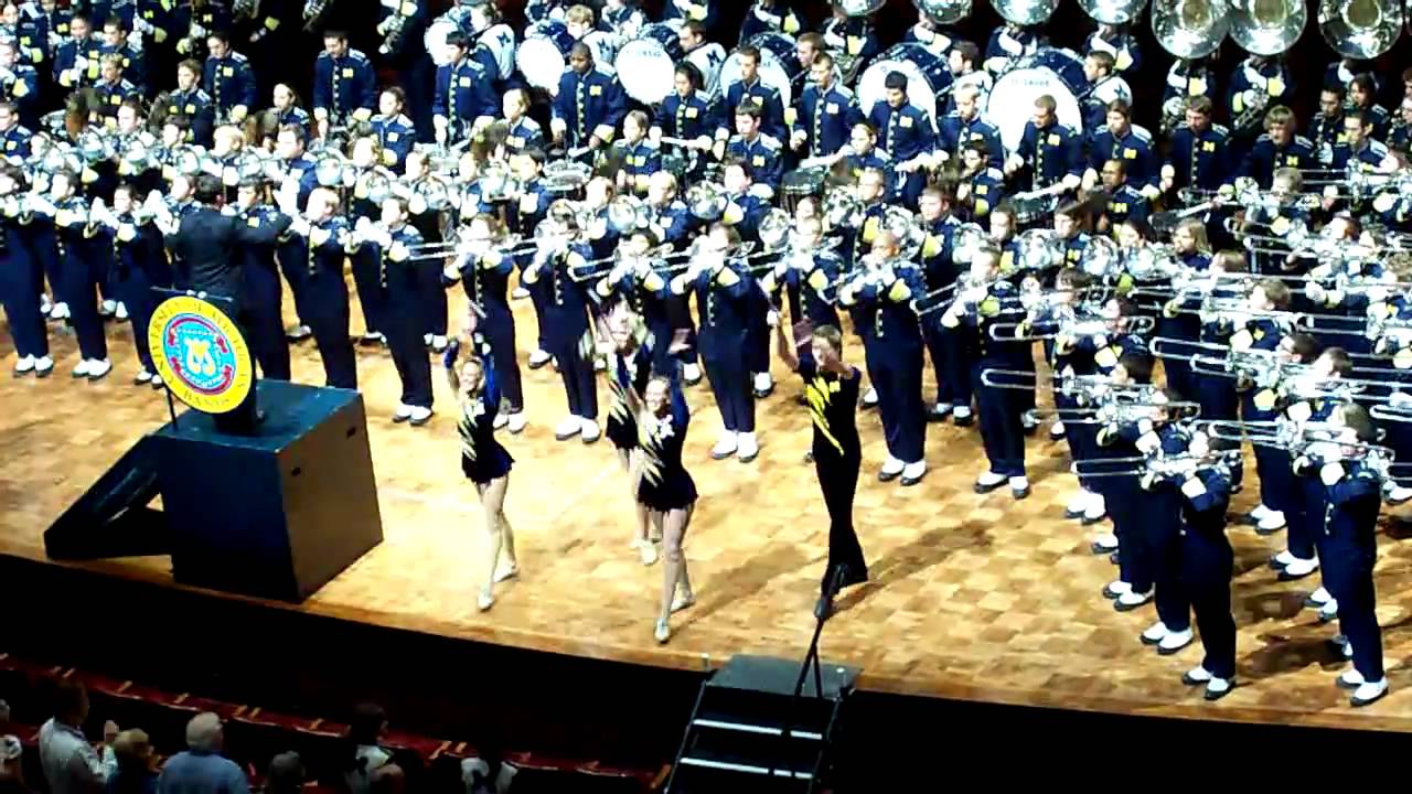 Michigan Marching Band o Rama 2009 - YouTube