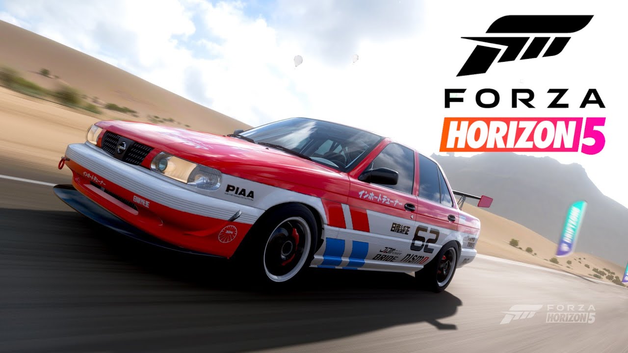 Probando el Nissan Tsuru - Forza Horizon 5 - YouTube