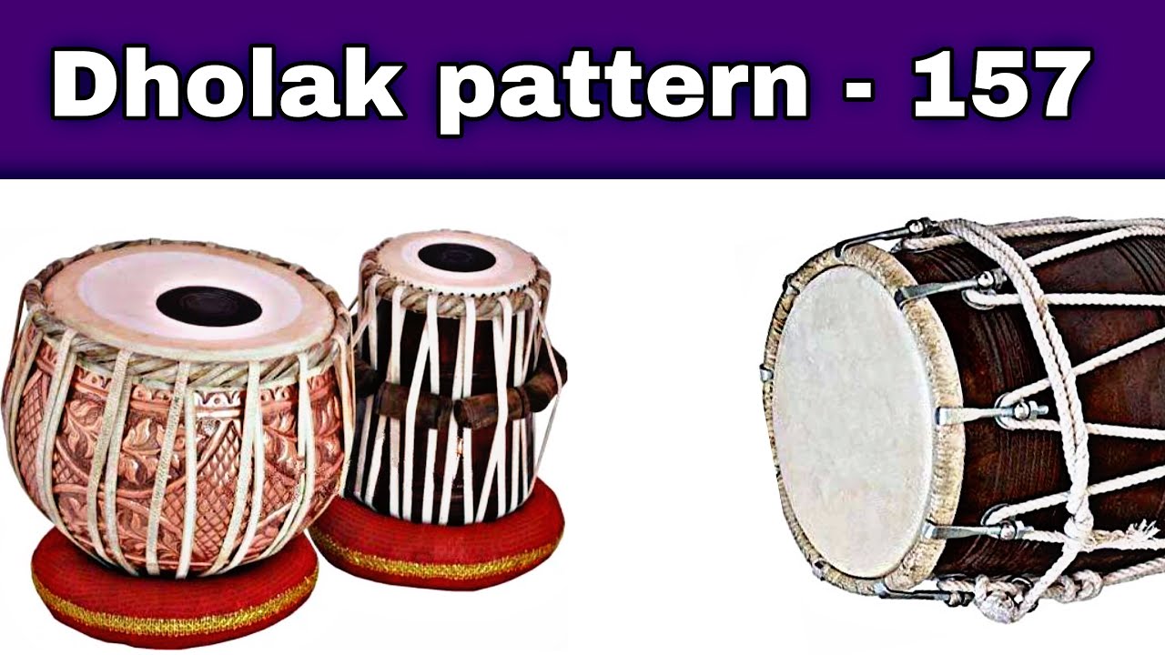 Dholak pattern - 157 || bhajan track loops free no claim rhythm indian ...