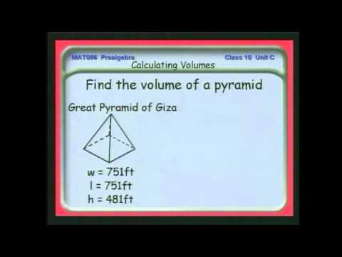 43 - Word Problems involving Prisms, Pyramids, Cylinders, Cones and ...