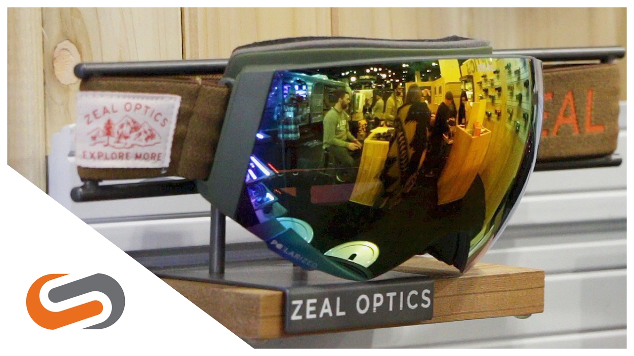 Zeal Portal//RLS Snow Goggle Review at SIA 2017 | SportRx - YouTube