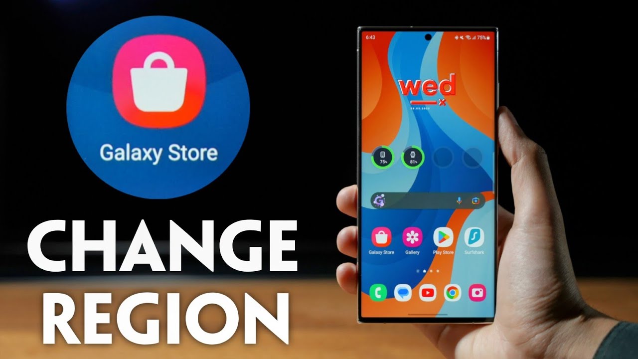 How To Change Region On Samsung Galaxy Store To Any Country? 2023 - YouTube