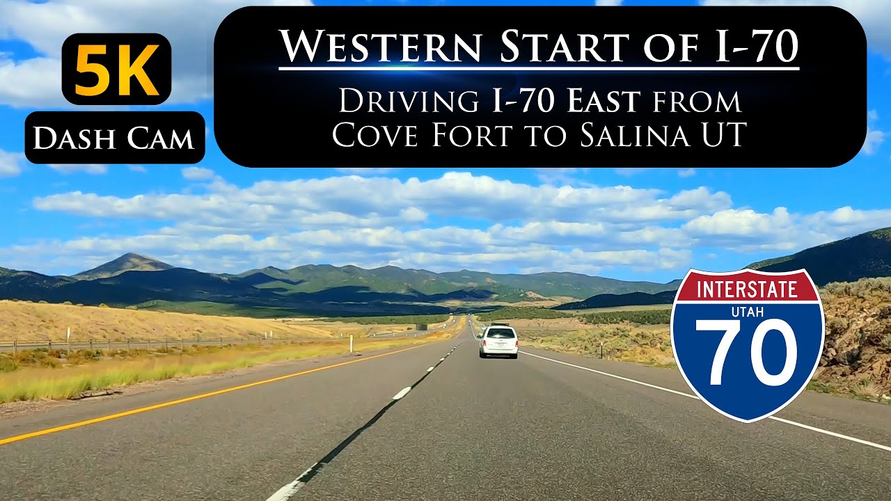 Let's Drive East from the Beginning of I-70 over the Pavant Mountains ...