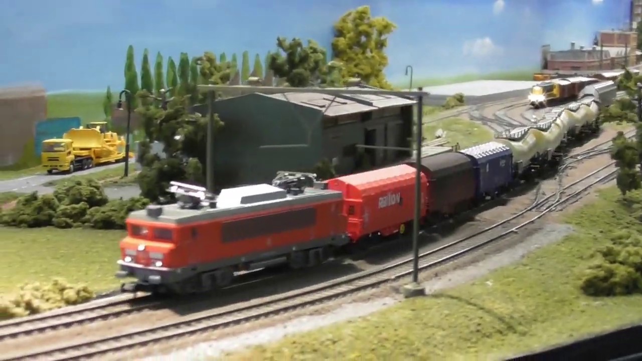 Modelspoor Spoor N op de Rail 2019 in Houten - YouTube