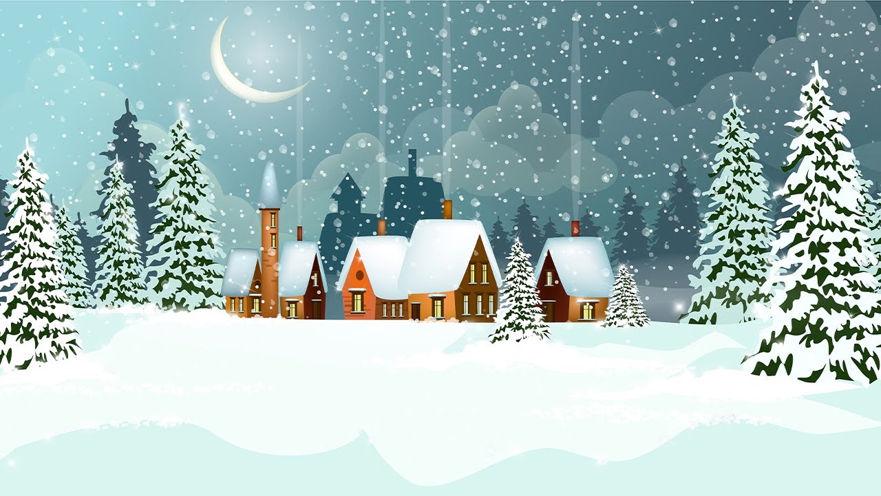 The Calm Before the Storm: A Tranquil Winter Snow Sound Effect - YouTube