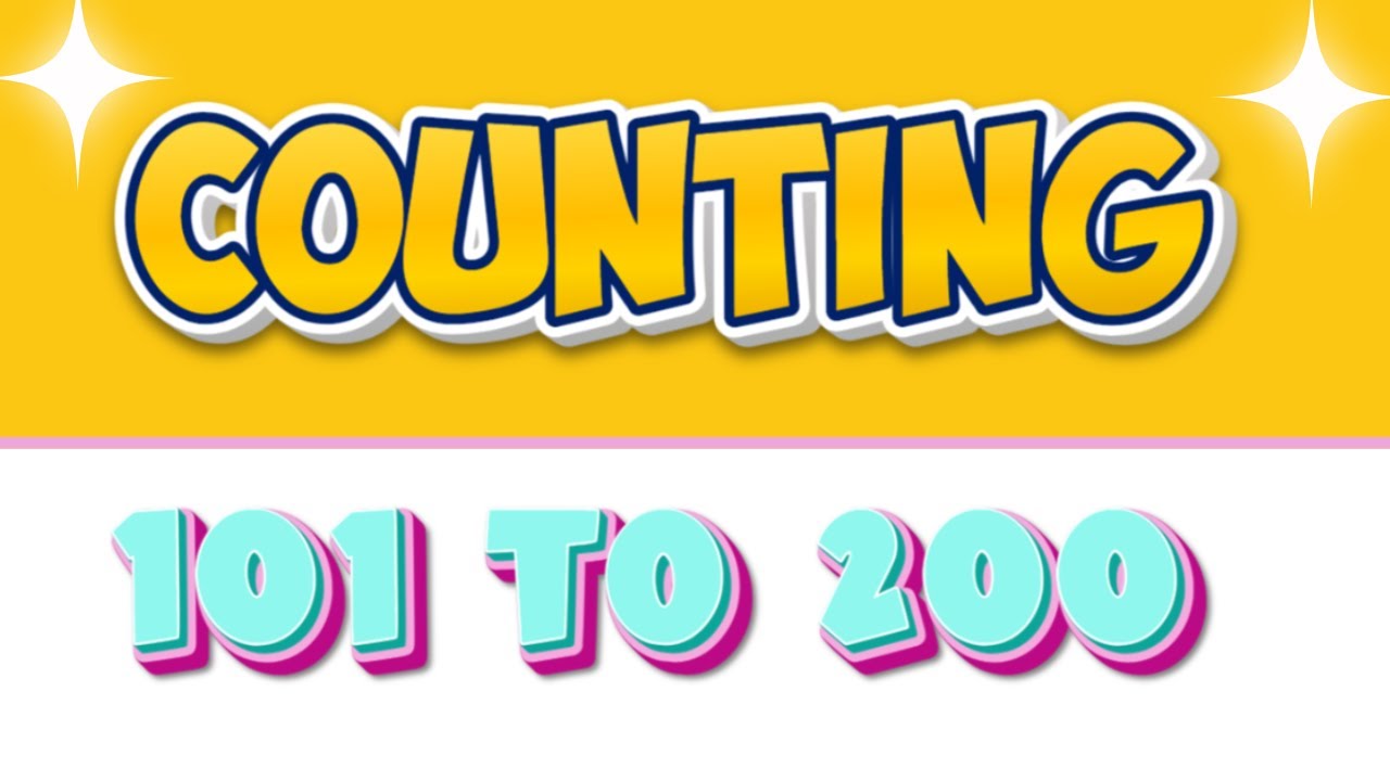 Counting 101 to 200 | Kids Math's | @kidszonelearnwithfun615 - YouTube