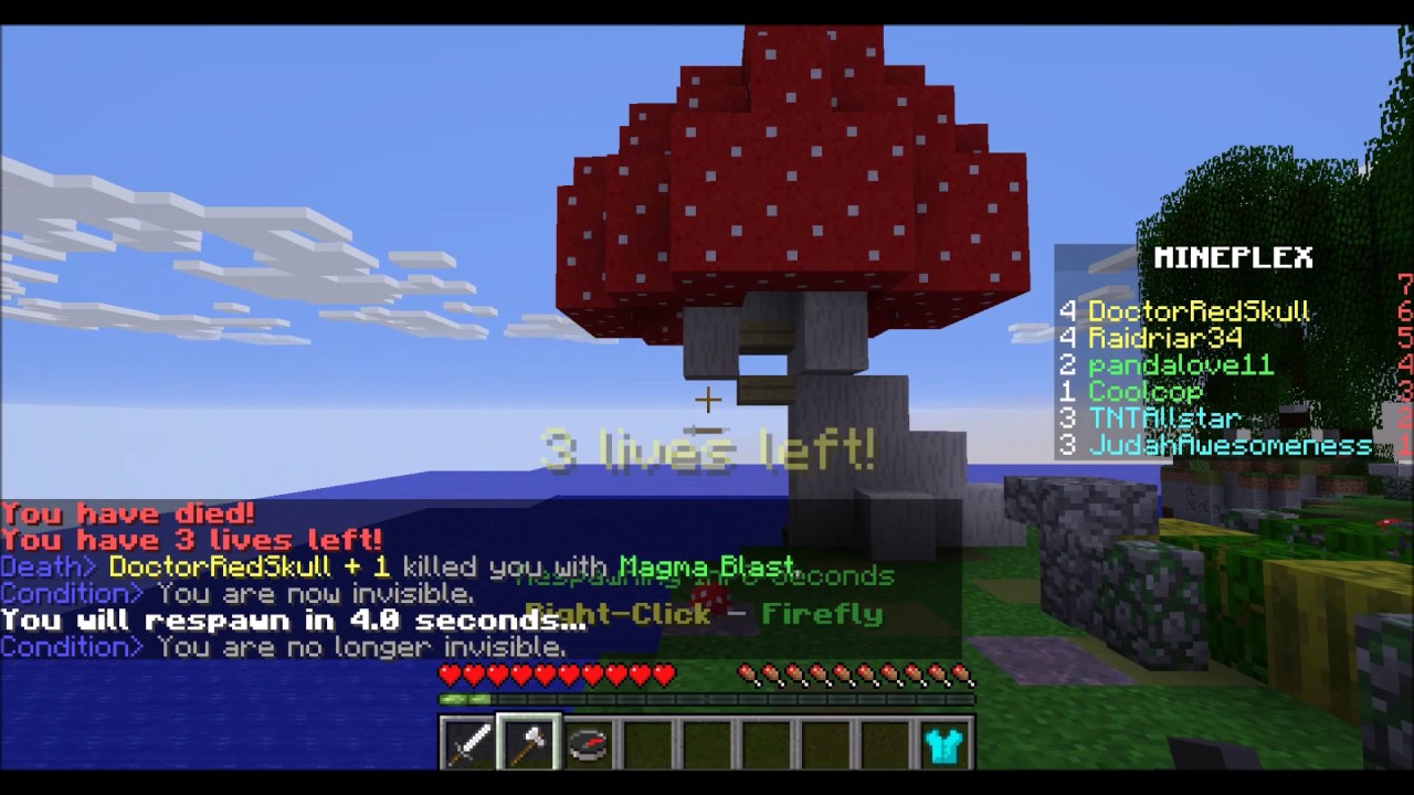 Lets play mineplex # 12 | Finally made it up to the tree! | - YouTube