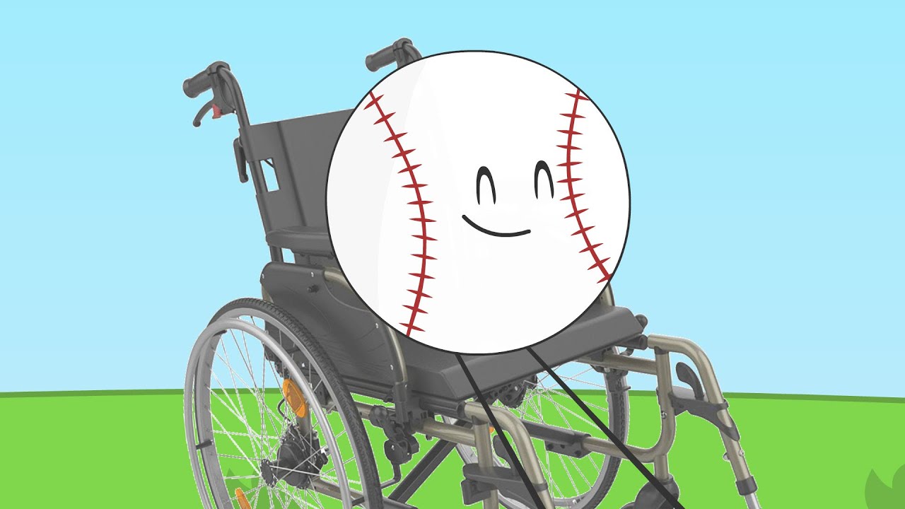 Baseball in a wheelchair - YouTube