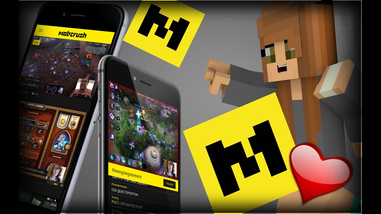 Mobcrush | Live Streaming for Mobile Gamers! - I ♥ Mobcrush! - YouTube