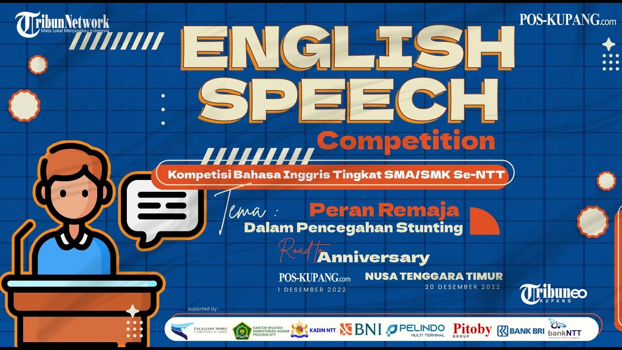 English Speech Competition 2022 - 2nd Session | POS-KUPANG.COM - YouTube