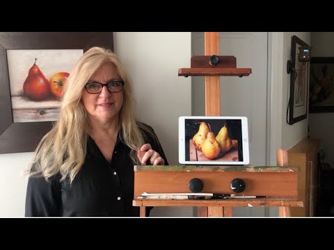 Introducing “Three Pears” acrylic painting class with Doris Pontieri ...