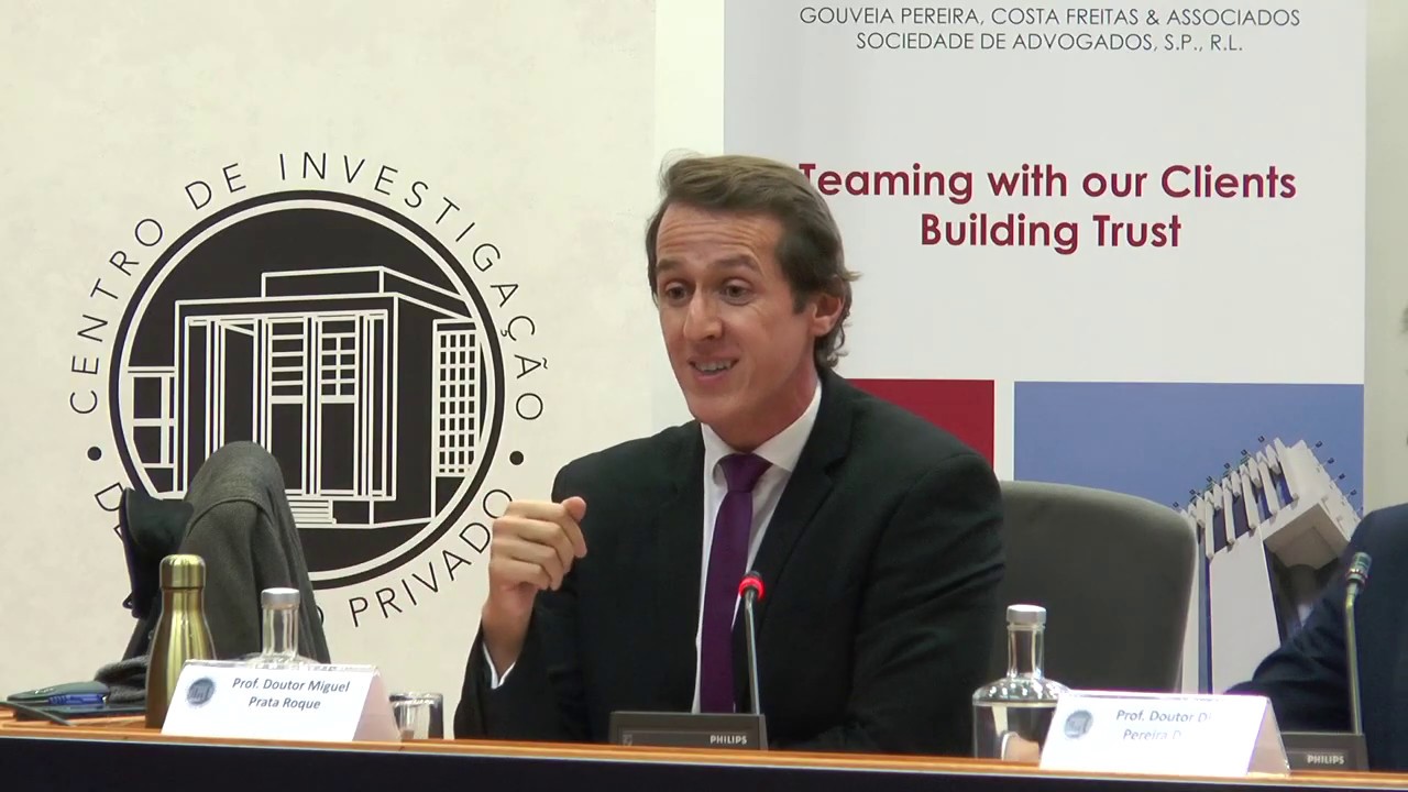 "I Jornadas de Direito da Proteção de Dados" - Prof. Doutor Miguel ...