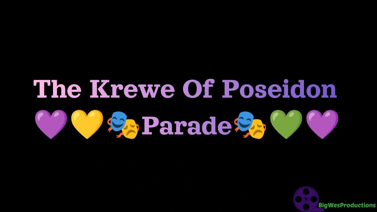 The Krewe Of Poseidon Parade Band Highlights Coverage (2025) - YouTube