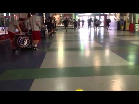 Chris Cloutier - 300 yard shuttle run 2 - YouTube