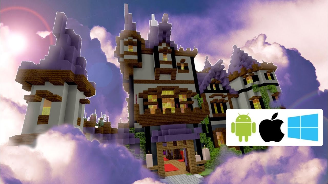 HOW TO MAKE CASTLES APPEAR FROM THIN AIR IN MINECRAFT - YouTube