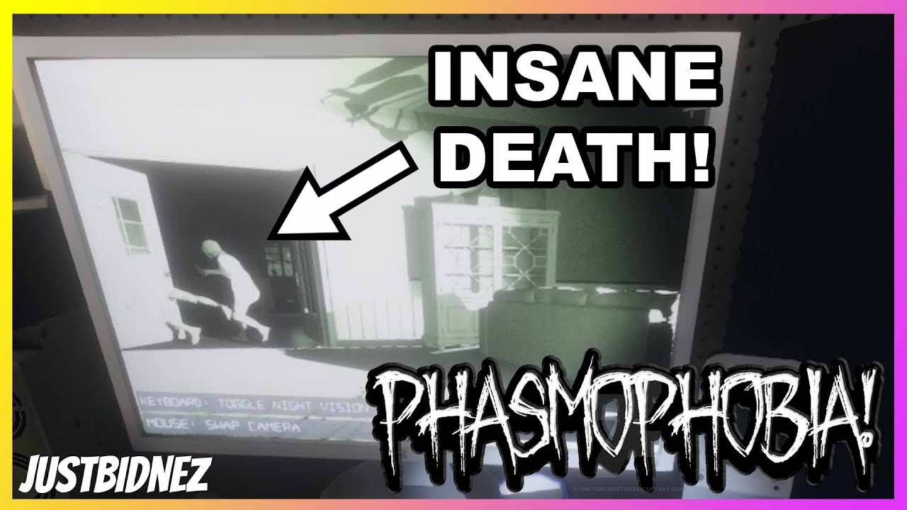 THE CRAZIEST PHASMOPHOBIA DEATH YOU'LL SEE... so far - YouTube