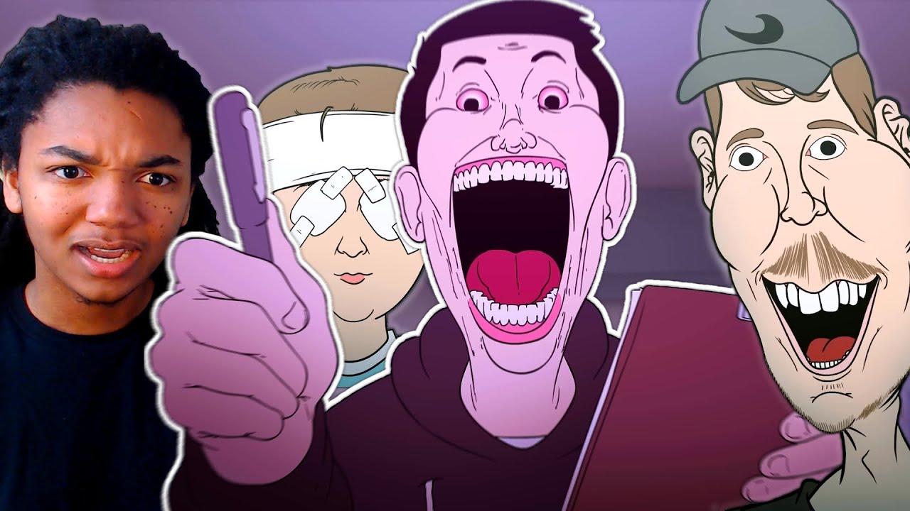 MrBeast CRAZY Staff Behind the Curing the Blind Video - YouTube