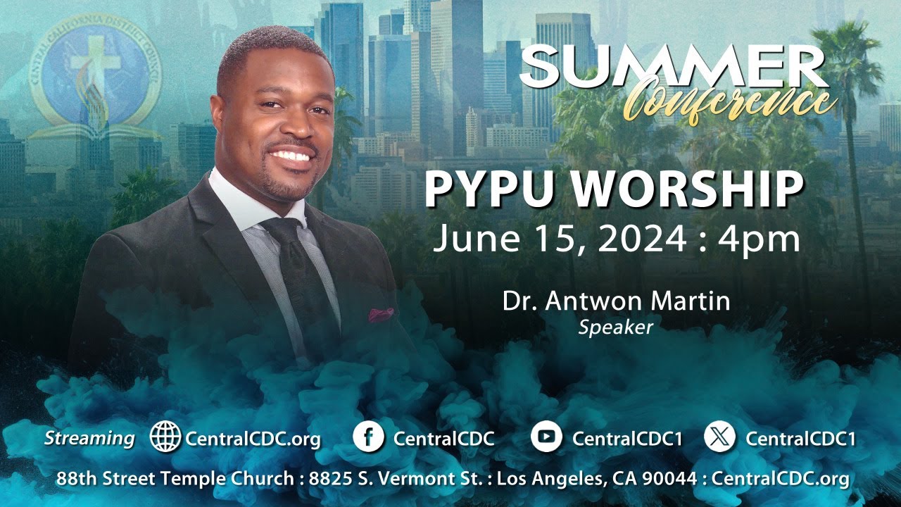 PYPU ELEVATE Worship w/Dr. Antwon Martin (Jun 15, 2024) - YouTube