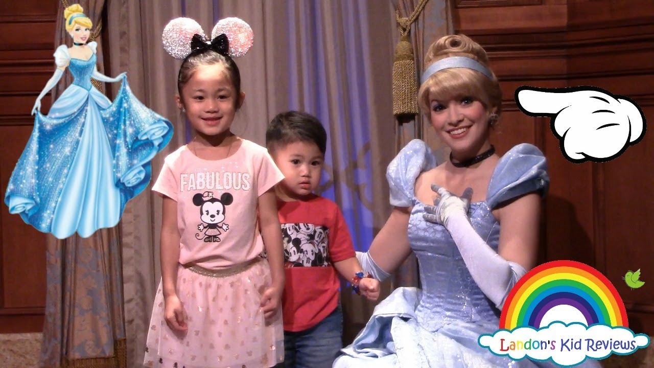 Meet and Greet PRINCESS CINDERELLA and ELENA!!! At Disney World Magic ...