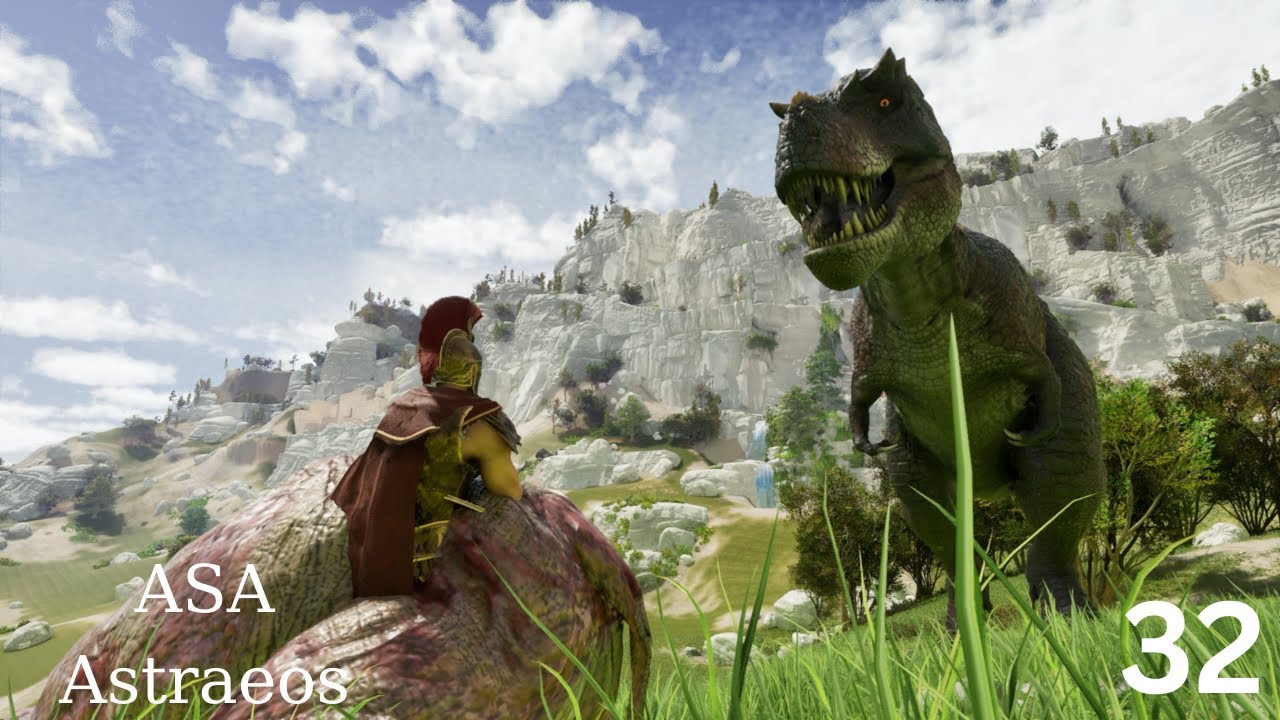 Un Evo Rex Que Me Encontre Por Ahi | 4K Astraeos Ark Survival Ascended ...