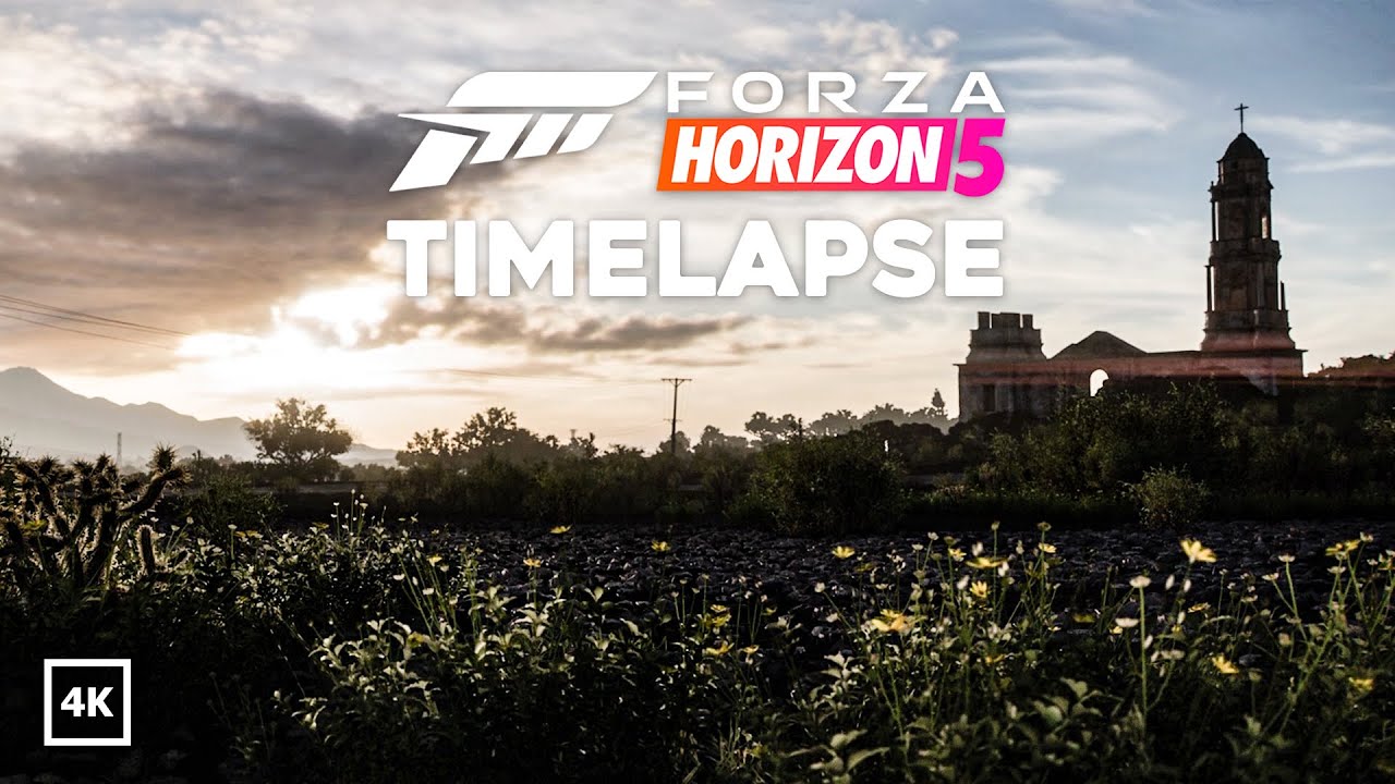 FORZA HORIZON 5 TIMELAPSE - YouTube