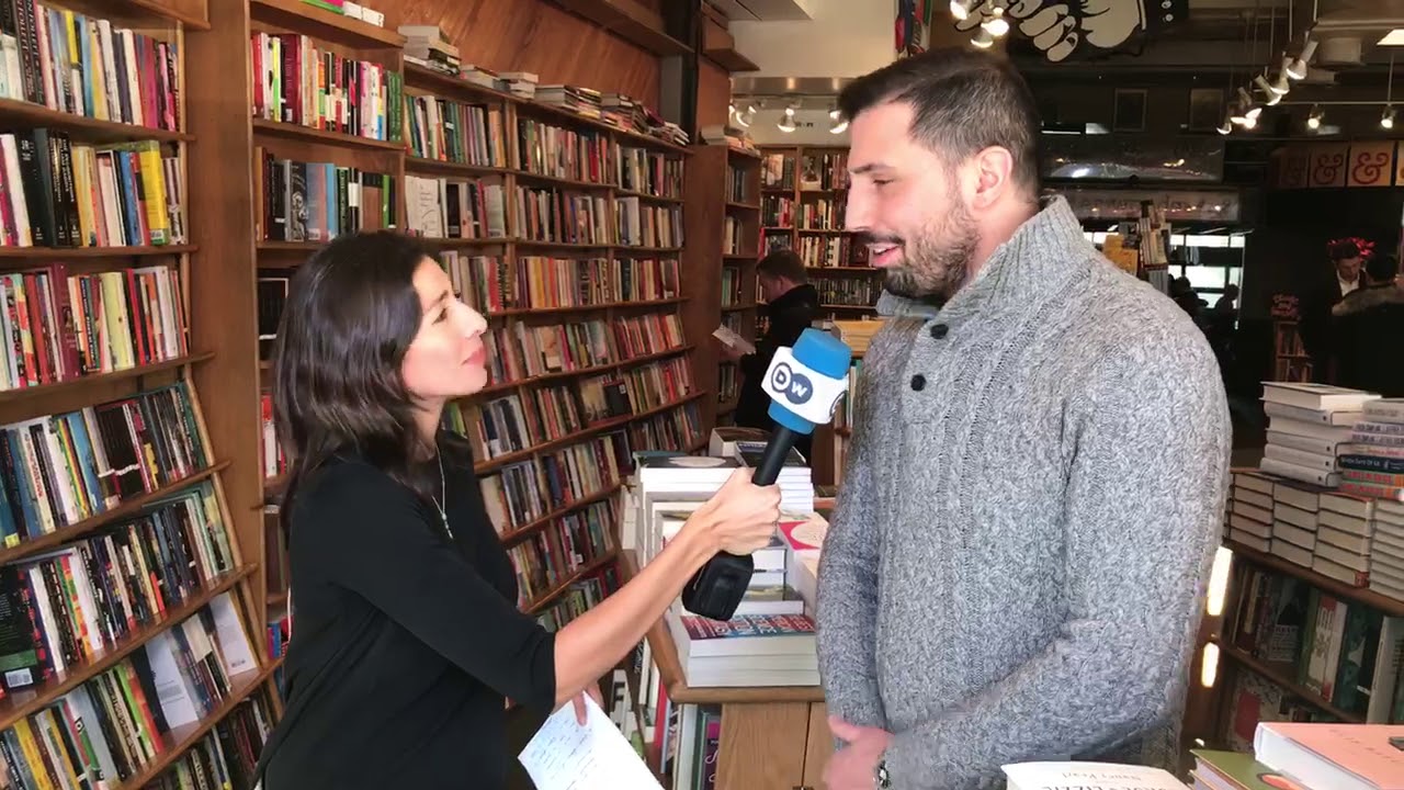 Steve Salis on Fire & Fury at Kramerbooks, DW TV Germany - YouTube