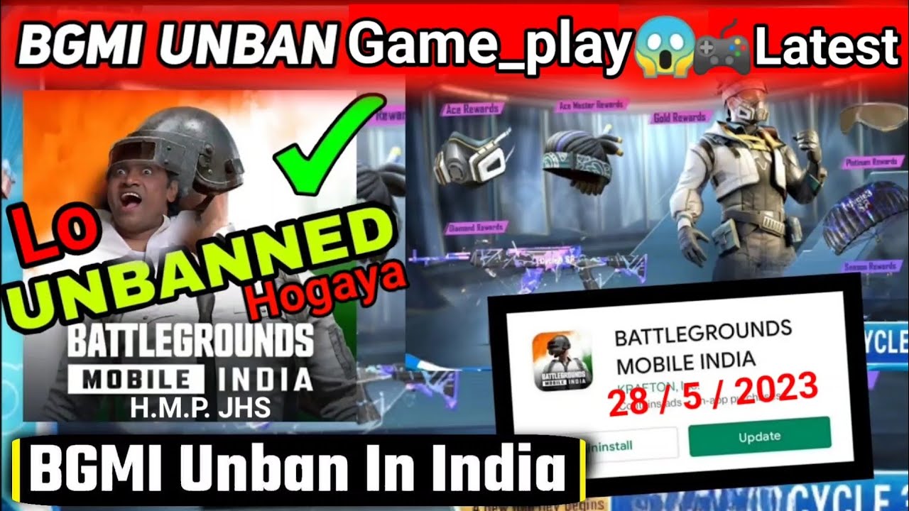 Bgmi unban😃 || How to download & Update || New version - YouTube