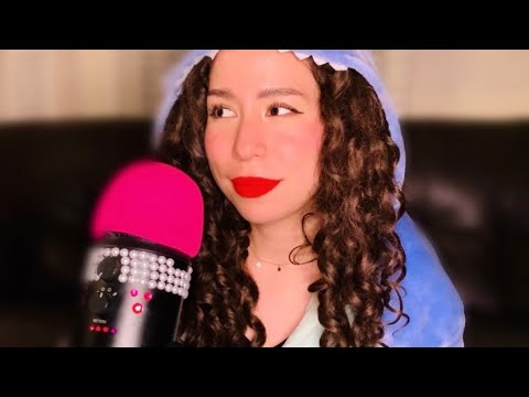 ASMR haciendo mi maquillaje | mascando chicle | chewing gum - YouTube