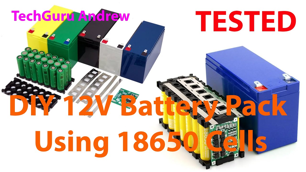 How to Make a 12V Battery Pack Using 18650 Cells - YouTube