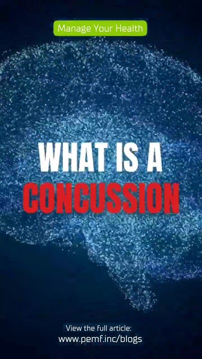 Understanding Concussions and How PEMF Therapy Can Help - YouTube