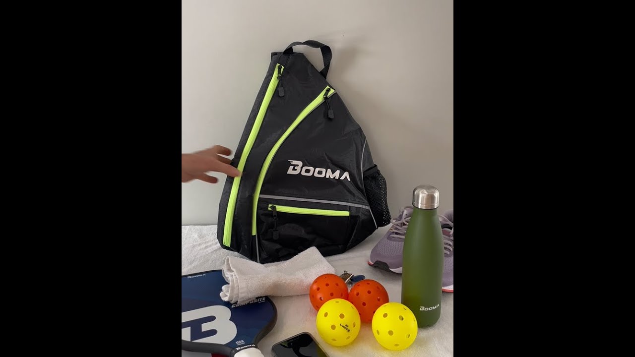 See all you can fit in the BOOMA Pickleball Bag - YouTube