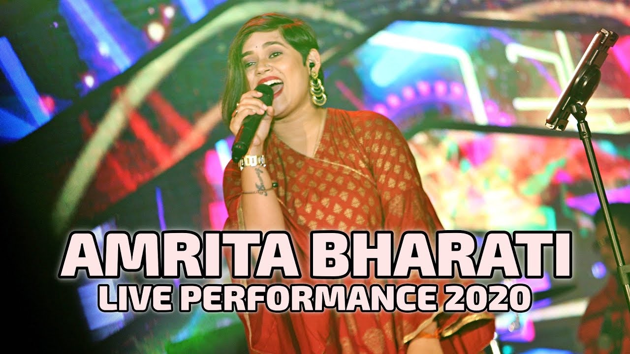 Amrita Bharati Live Performance 2020 | Bollywood Mashup | Indian Singer ...