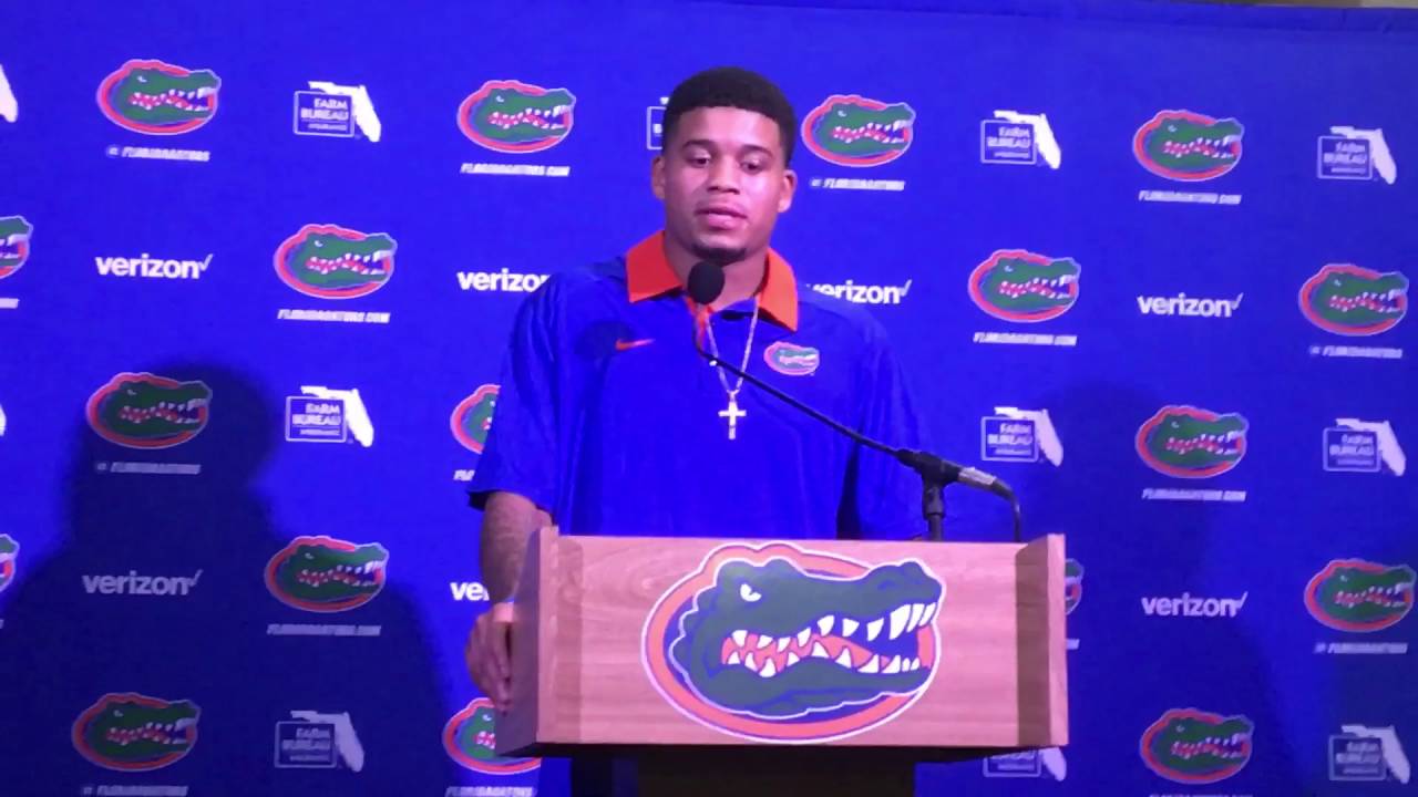 Florida CB Jalen Tabor on the friendly competitive drive between he and ...