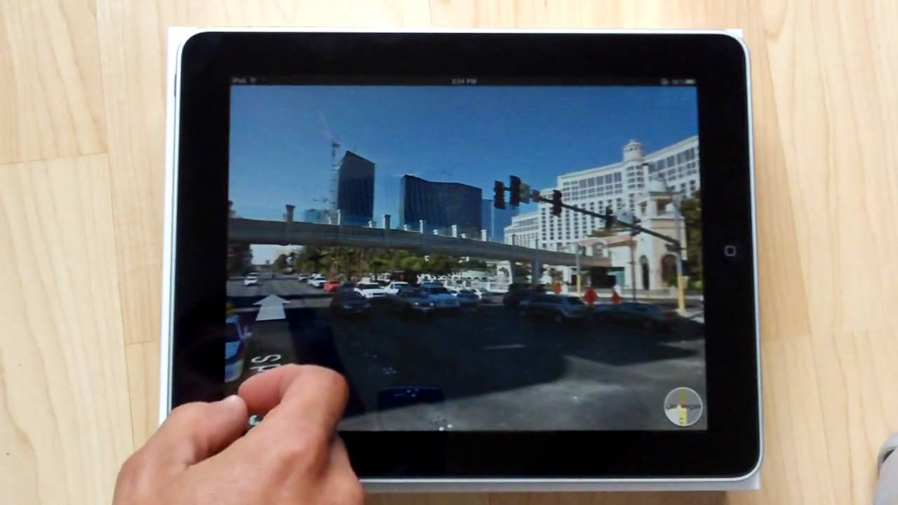 ipad maps test - YouTube