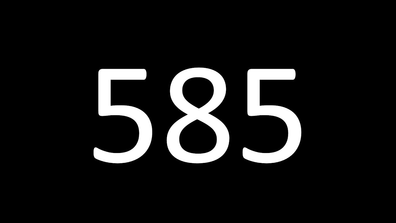 585 - YouTube
