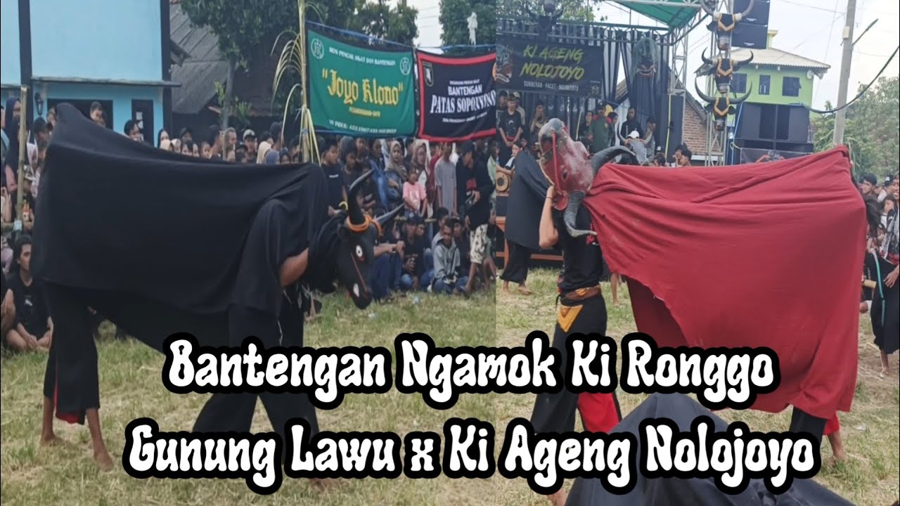 Bantengan Ki Ronggo Gunung Lawu Feat Ki Ageng Nolojoyo Live Sumberan ...