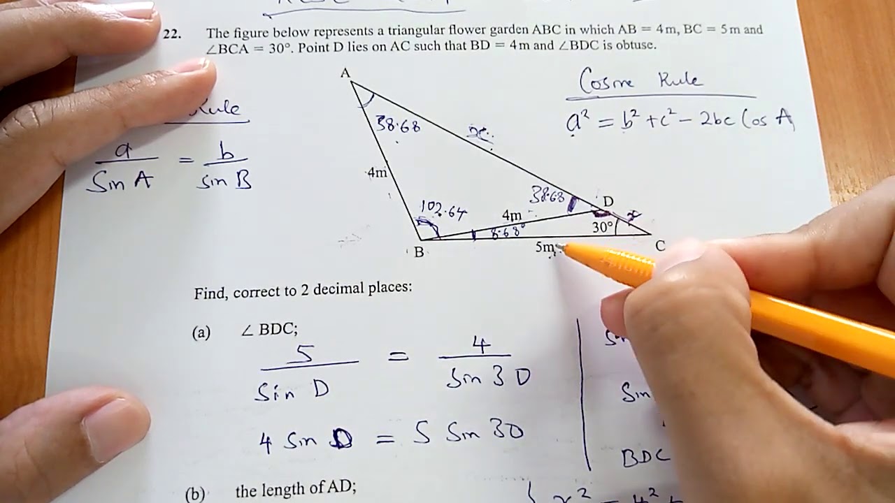 KCSE 2019 - TRIGONOMETRY II - 10 MARKS - YouTube