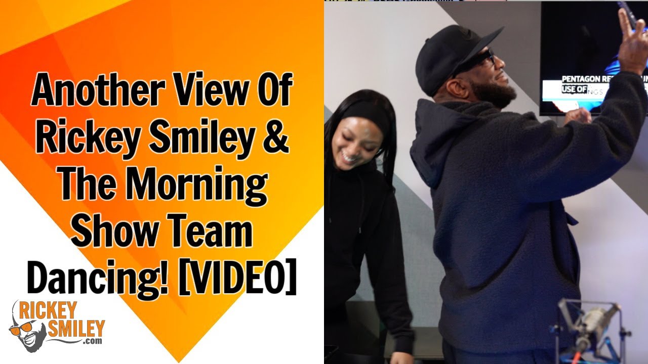 Another View Of Rickey Smiley & The Morning Show Team Dancing! - YouTube