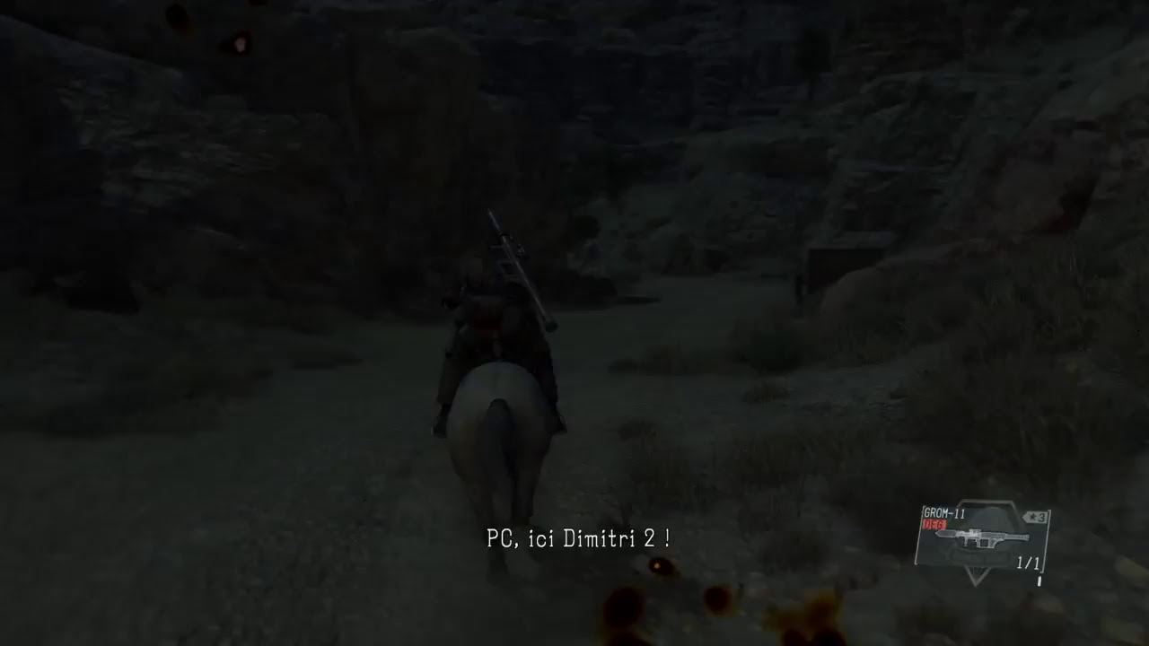 MGS V mission 7 trying to listen 3 commander chat - YouTube