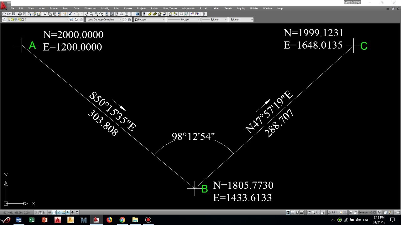 តោះសាករៀន How to create points on AutoCAD Land Desktop 2009 by Khmer ...