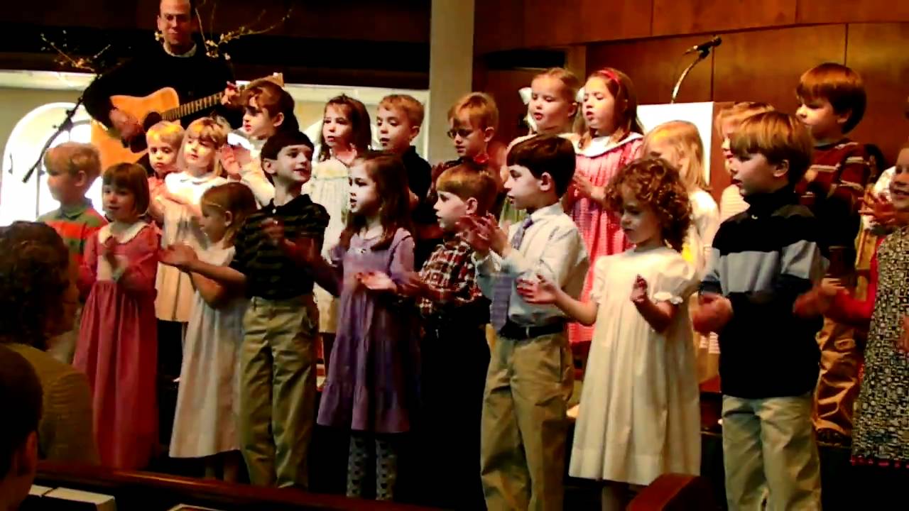 20110220 Church 3/4 year old Preschool Choir - YouTube