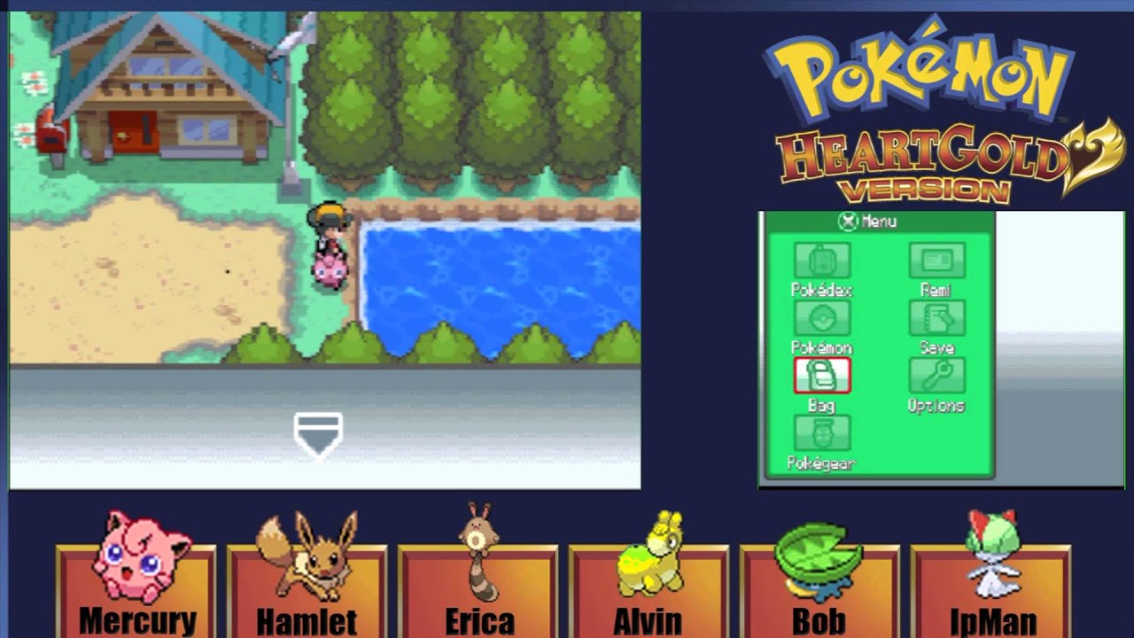 Pokemon Gold Hard Mode E2 "Party Up" - YouTube