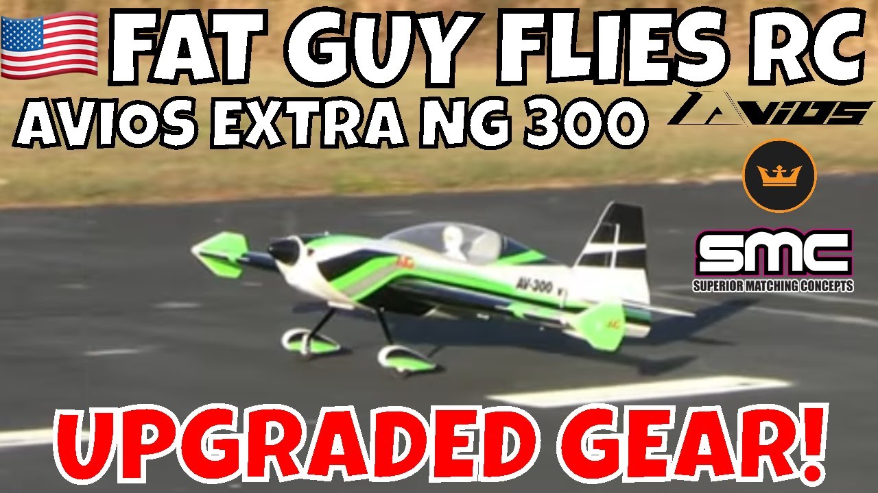AVIOS EXTRA NG 300 GEAR UPGRADED!! by FGFRC #aviation #airplane #rc ...