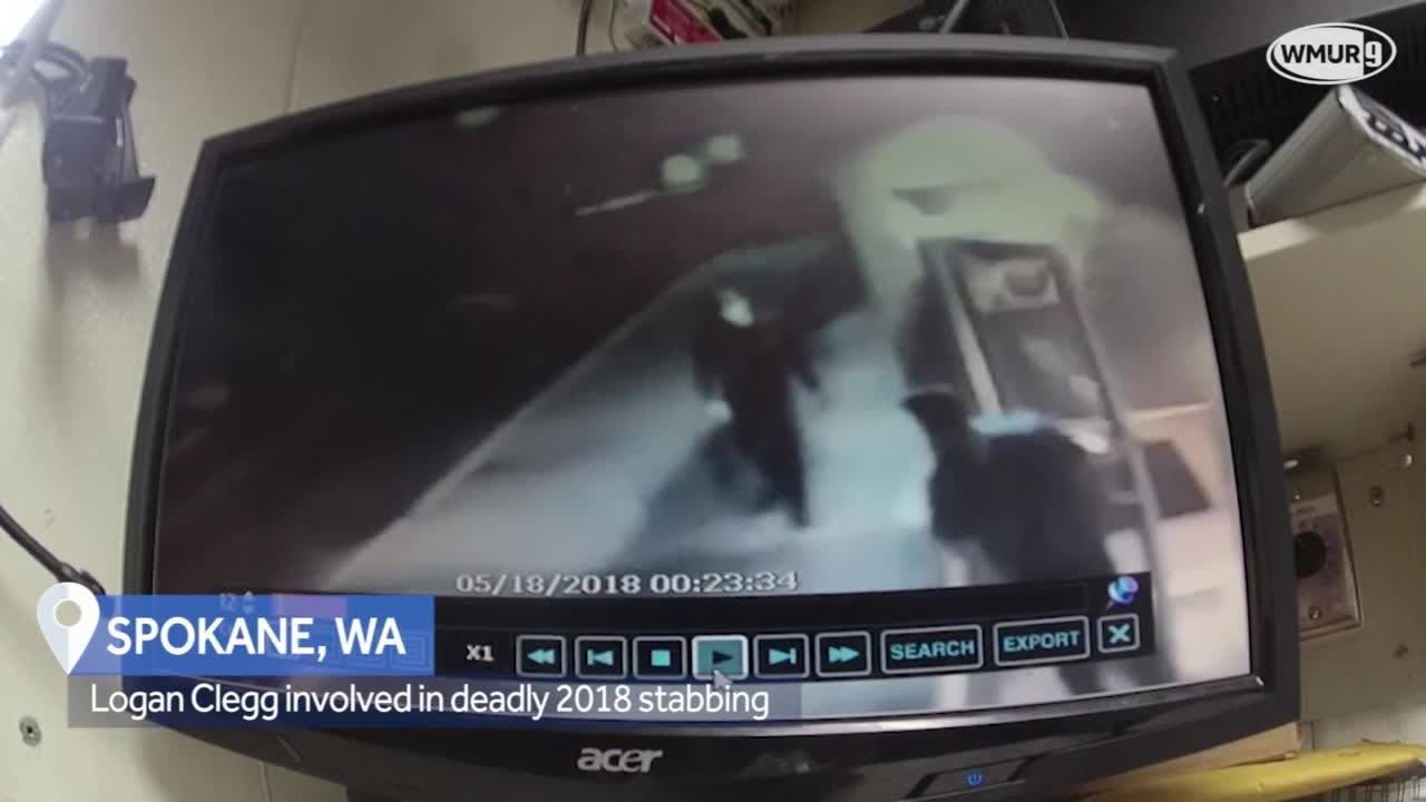 Exclusive video shows Concord double-homicide suspect Logan Clegg after ...