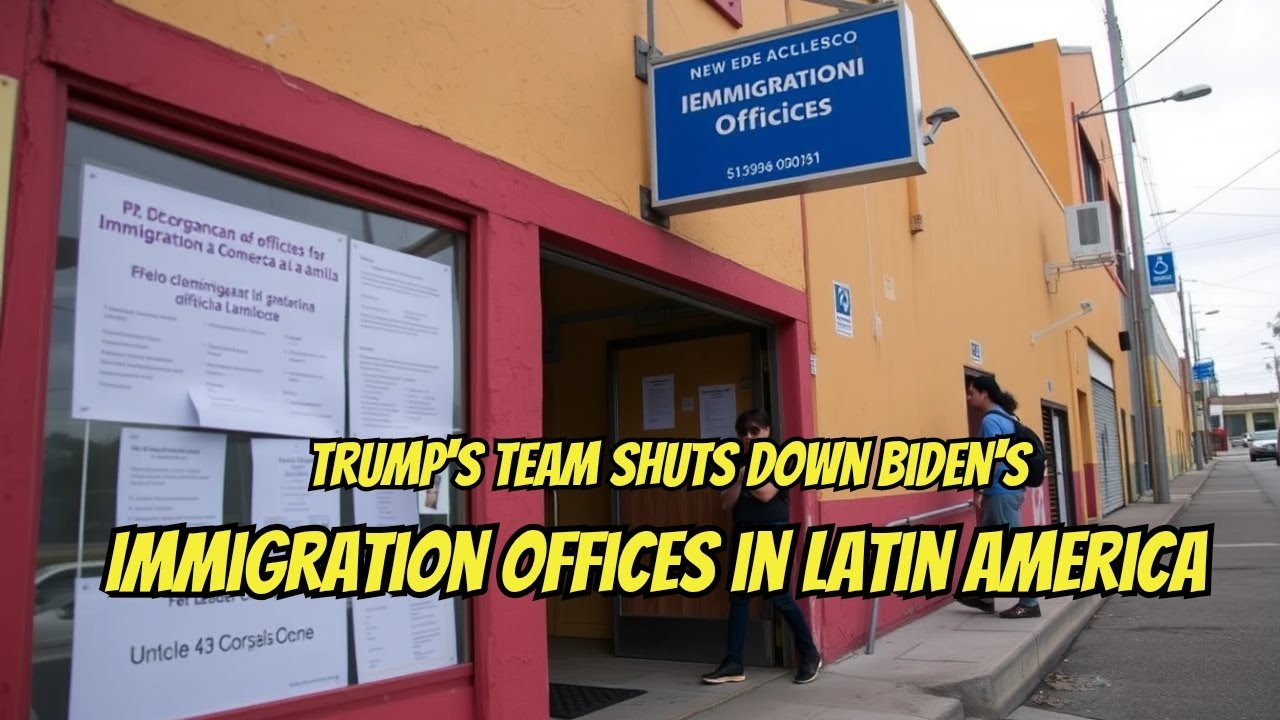 Trump's Team Shuts Down Biden's Immigration Offices in Latin America ...