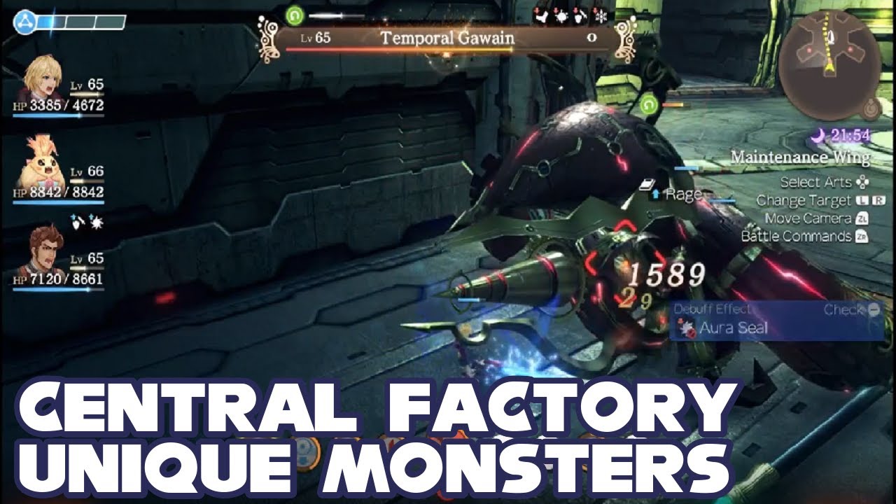 All Central Factory Unique Monsters & Locations - Xenoblade Chronicles ...